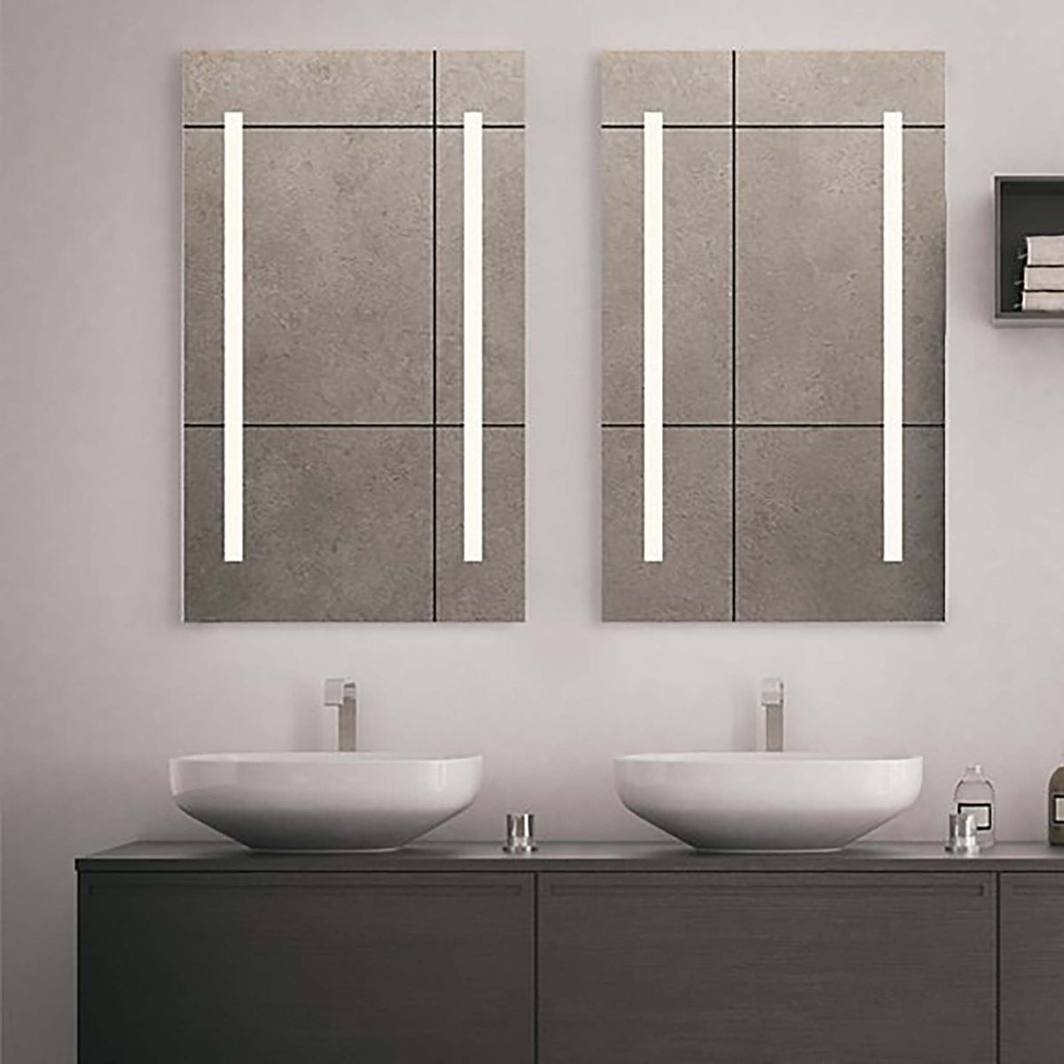 Robern Vitality Lighted Mirror Cabinet – Canaroma Bath & Tile