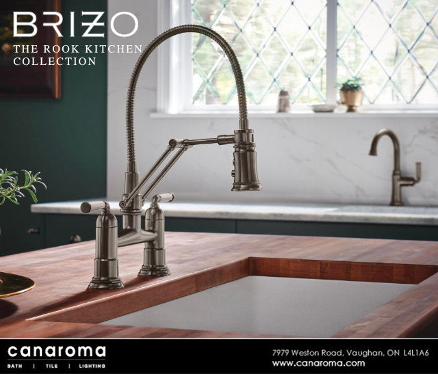 Brizo The Rook Kitchen Collection – Canaroma Bath & Tile