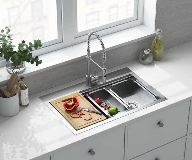 How to Choose a Kitchen Sink – Canaroma Bath & Tile