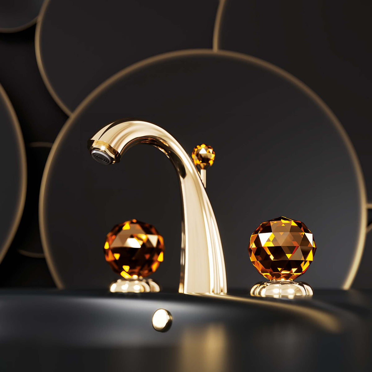 Jörger Florale Crystal Bathroom Faucet – Canaroma Bath & Tile