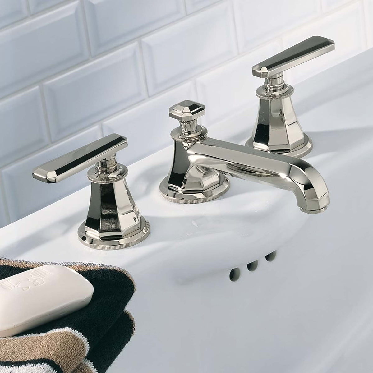 THG Tradition Bathroom Faucet with Lever Handles – Canaroma Bath & Tile