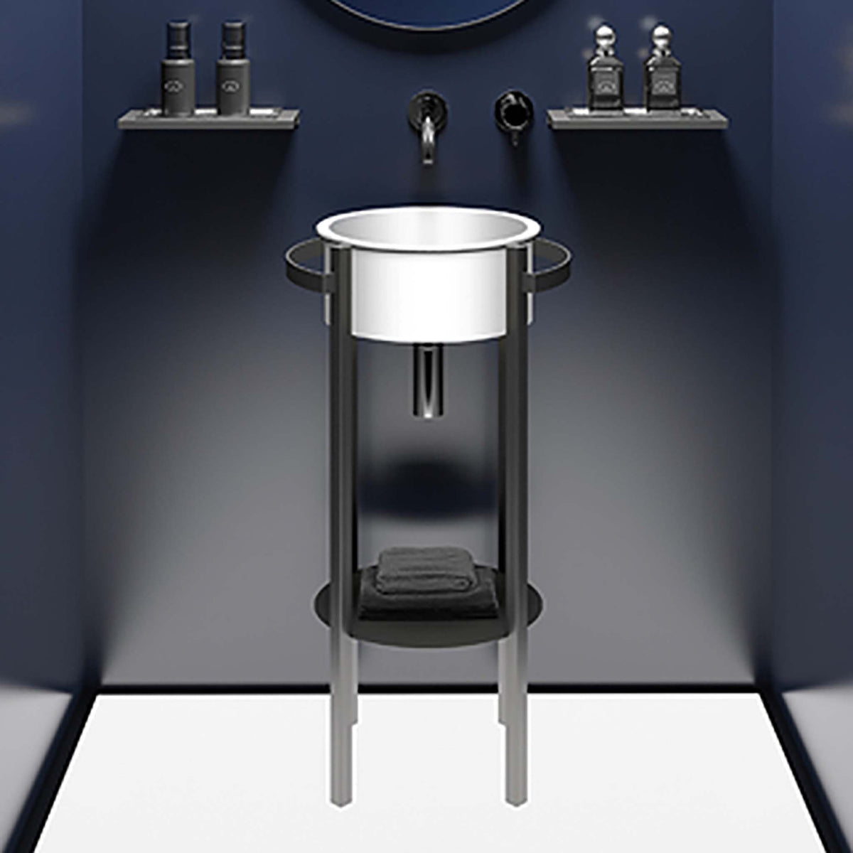 Bath Vanity Tondo Compact – Canaroma Bath & Tile
