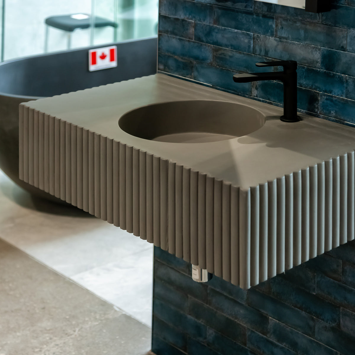 Balux Bath Sink Ovo – Canaroma Bath & Tile