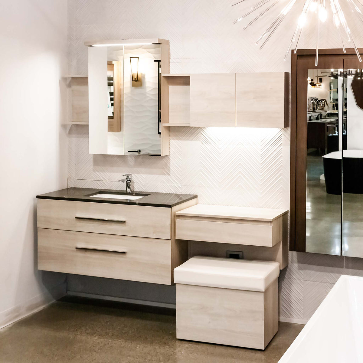 Vanico Bath Vanity Axis 42" – Canaroma Bath & Tile