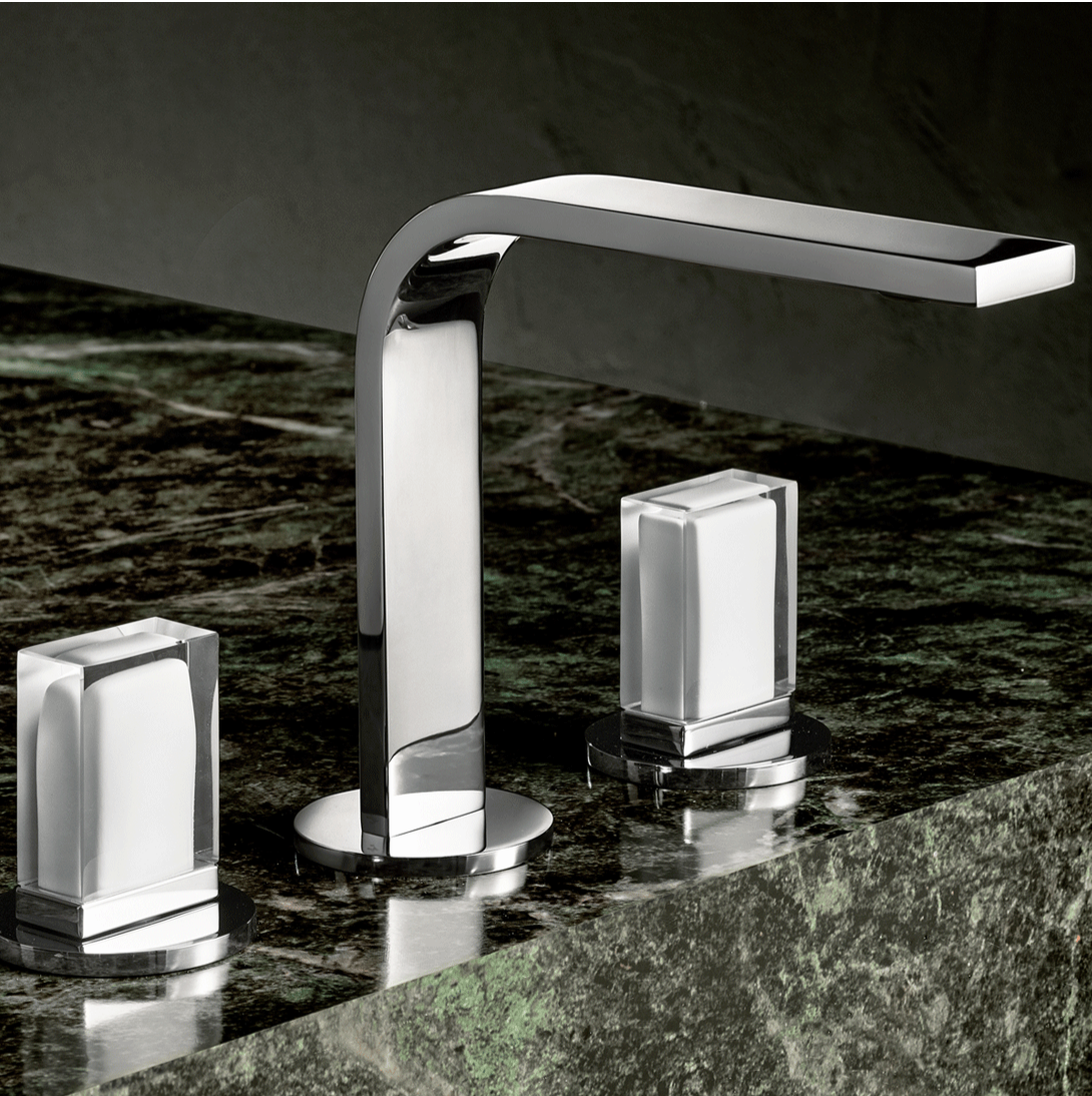 Fantini Venezia Three-hole Bathroom Faucet – Canaroma Bath & Tile