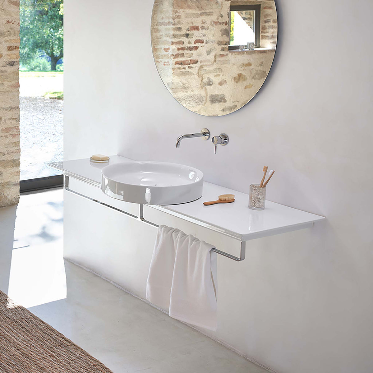 Catalano Horizon Single Round Bathroom Sink – Canaroma Bath & Tile