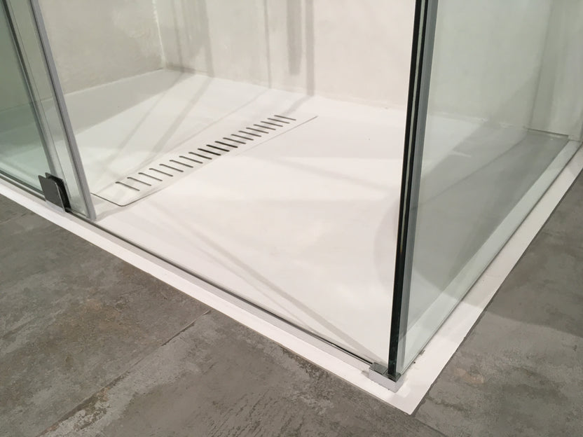 Zitta Slate Shower Base – Canaroma Bath & Tile