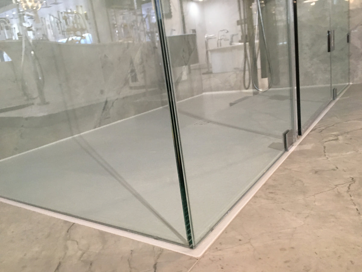 Zitta Slate Shower Base – Canaroma Bath & Tile