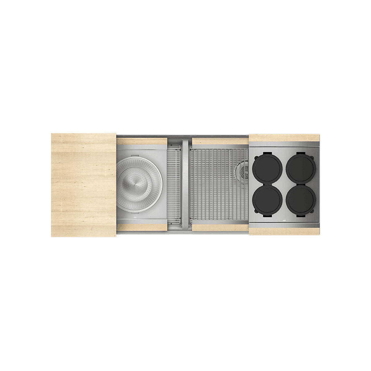 Home Refinements by Julien SmartStation Double Bowl Kitchen Sink ...