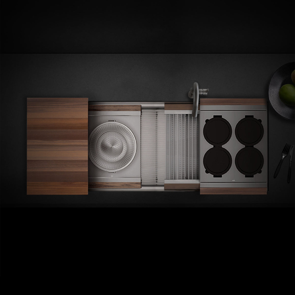 Home Refinements by Julien SmartStation Kitchen Sink – Canaroma Bath & Tile