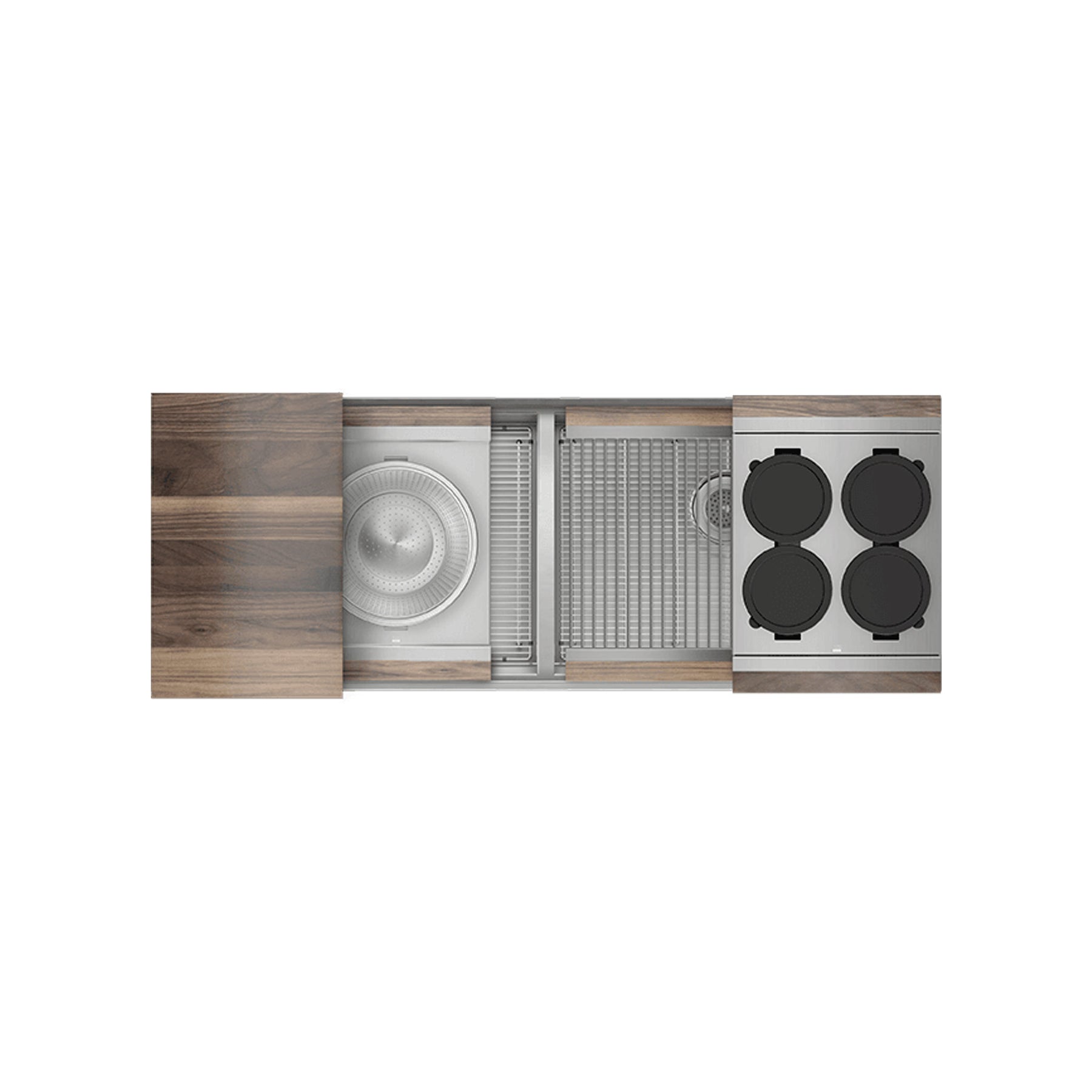 Home Refinements by Julien SmartStation Double Bowl Kitchen Sink ...