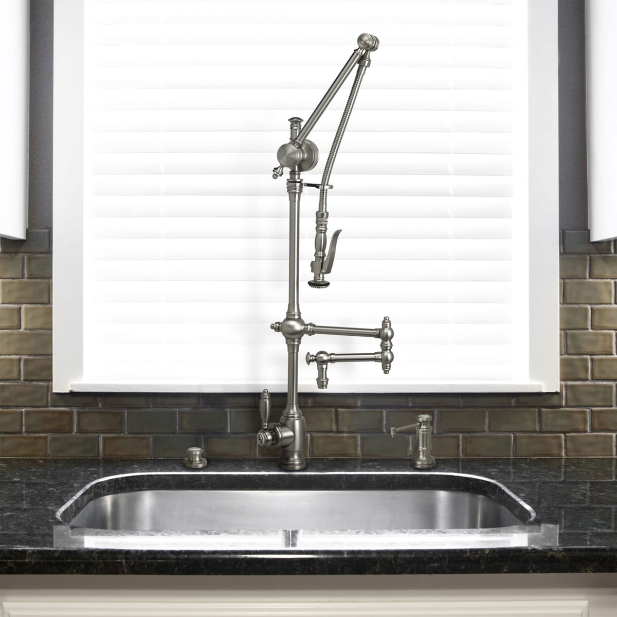 Waterstone Traditional Gantry Pulldown Kitchen Faucet – Canaroma Bath ...