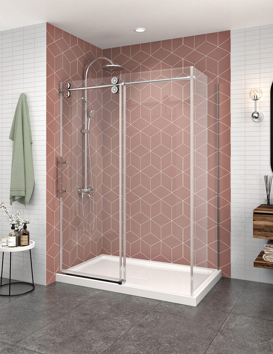 Rolling and Sliding Shower Doors, Matrix – Canaroma Bath & Tile
