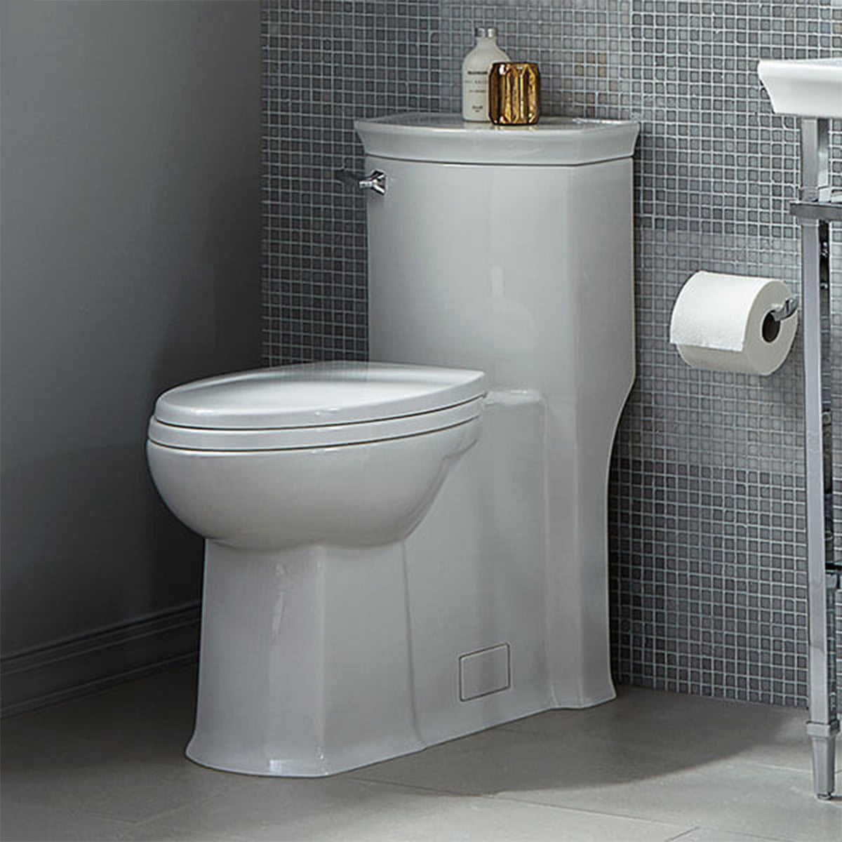 DXV Wyatt One-Piece Elongated Toilet – Canaroma Bath & Tile