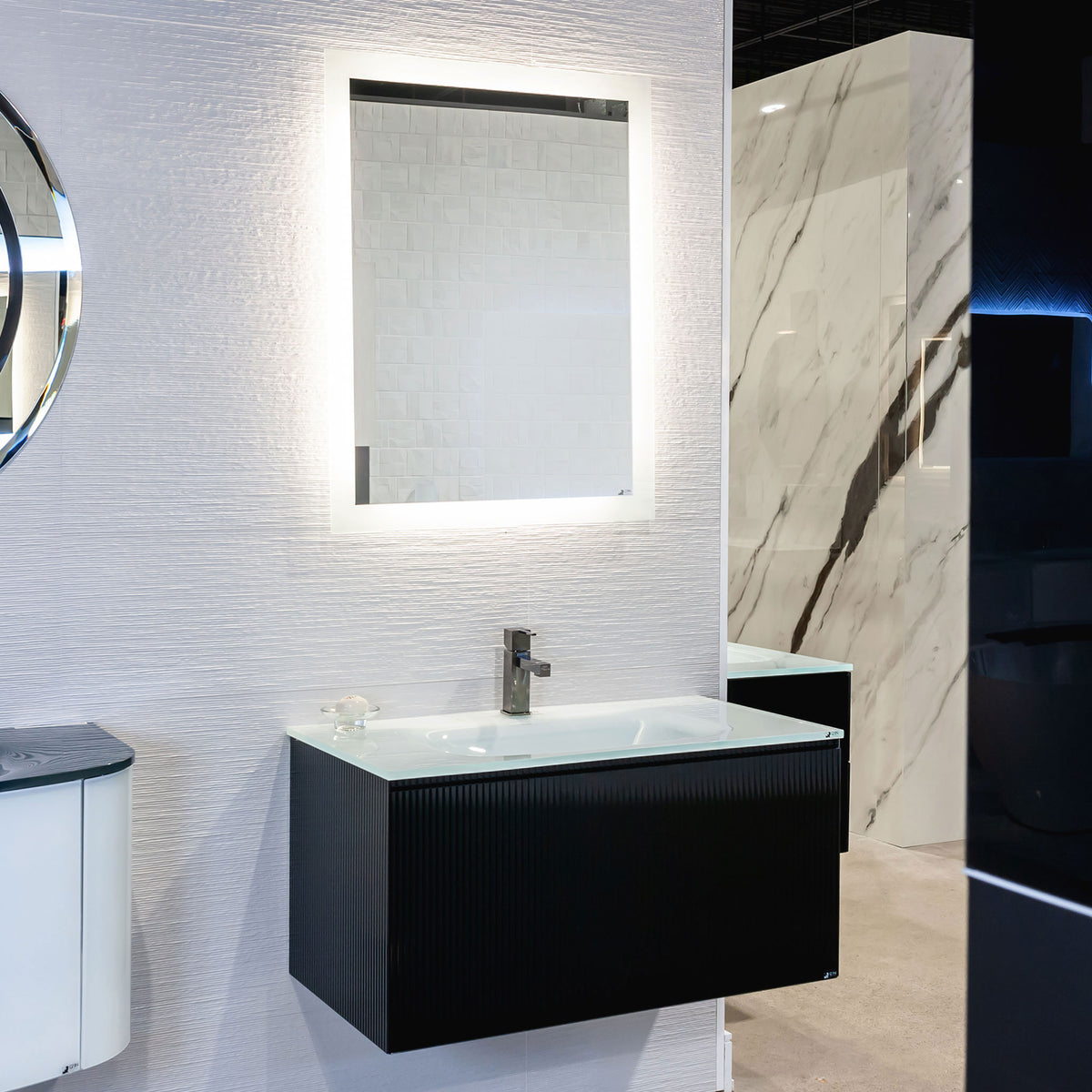 Bath Vanity Zero Single Sink – Canaroma Bath & Tile