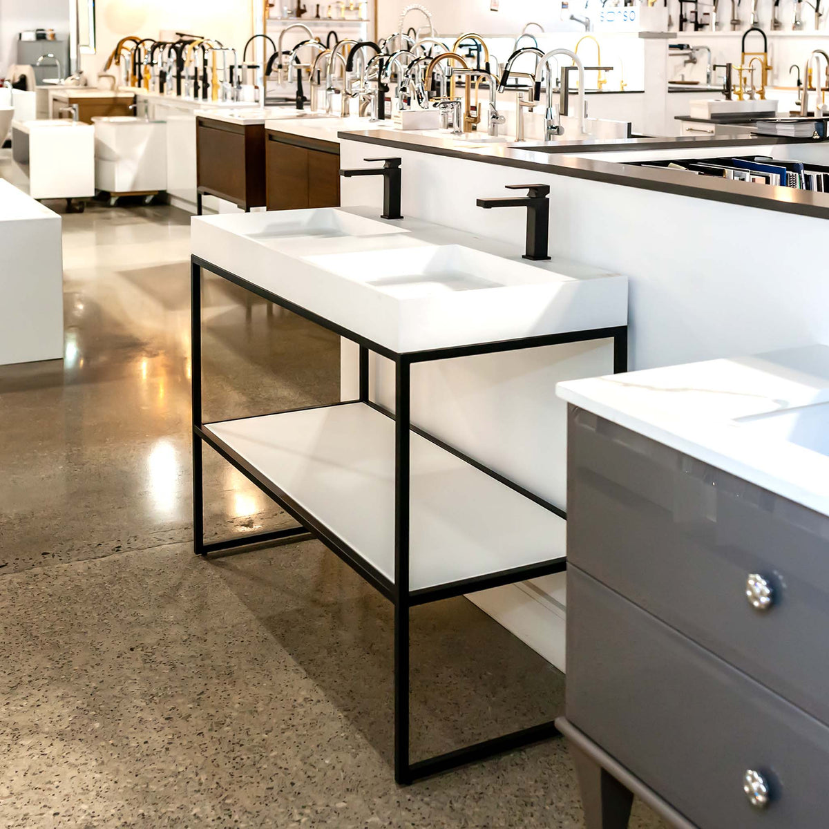 Slik Portfolio Slik Stone 48" Bath Vanity – Canaroma Bath & Tile