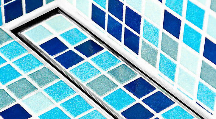 Infinity Drain Tile Inset Linear Drain – Canaroma Bath & Tile